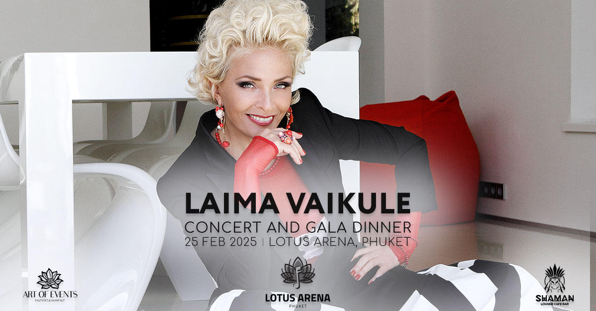 Laima Vaikule. Concert and Gala Dinner - Art of Events